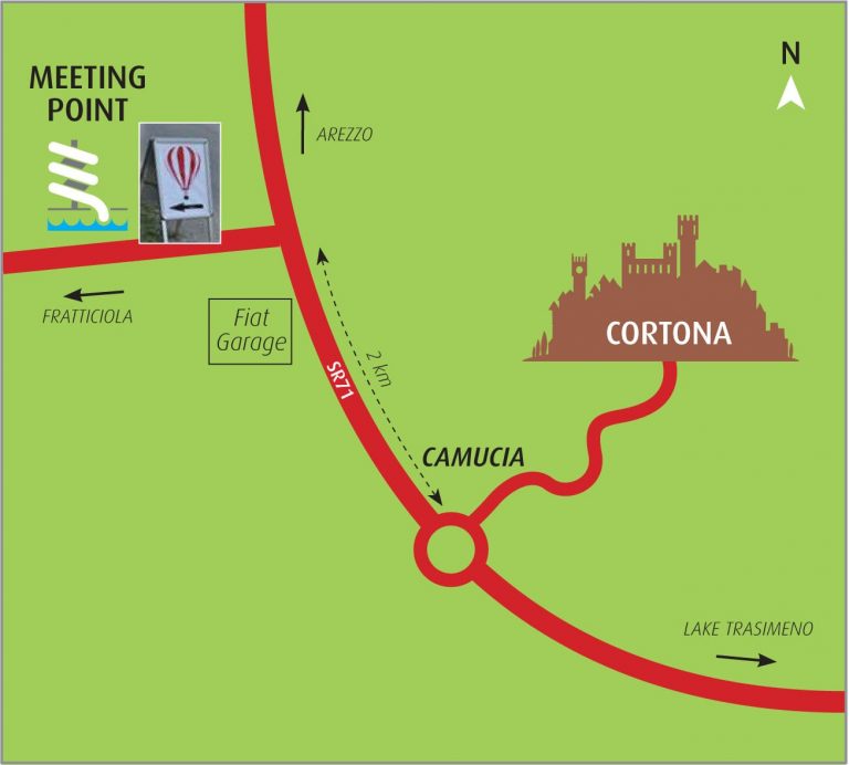 Cortona - Ballooning in Tuscany