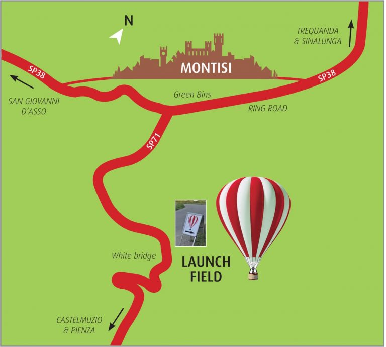 Montisi - Ballooning in Tuscany